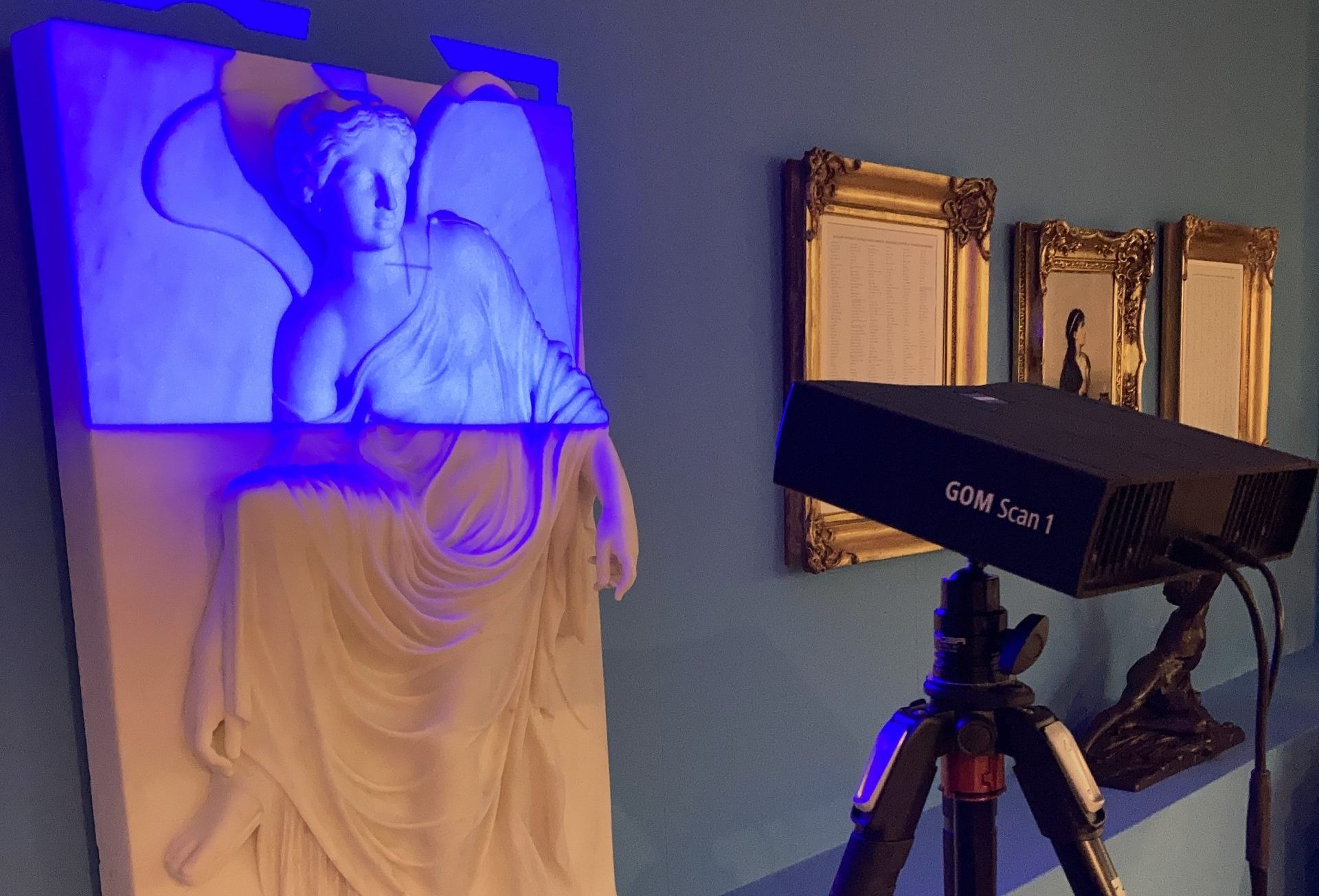 3D scanning historical artefacts with GOM Scan 1