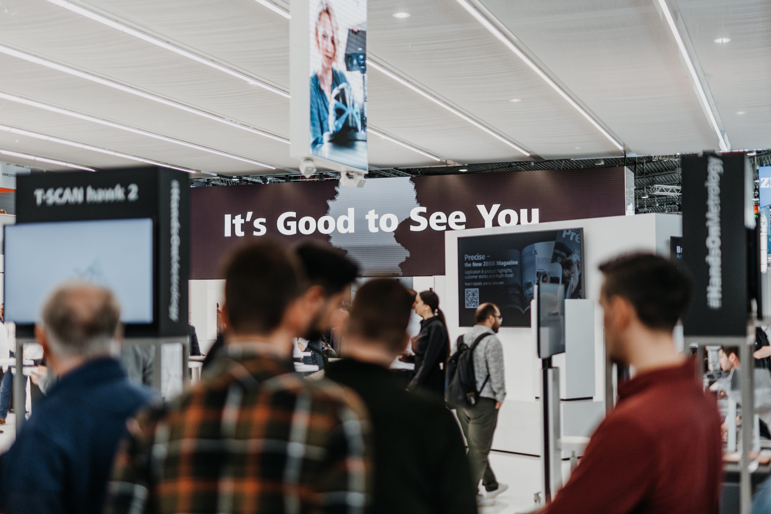 #HandsOnMetrology | 3D scanning at Control 2023 in Stuttgart