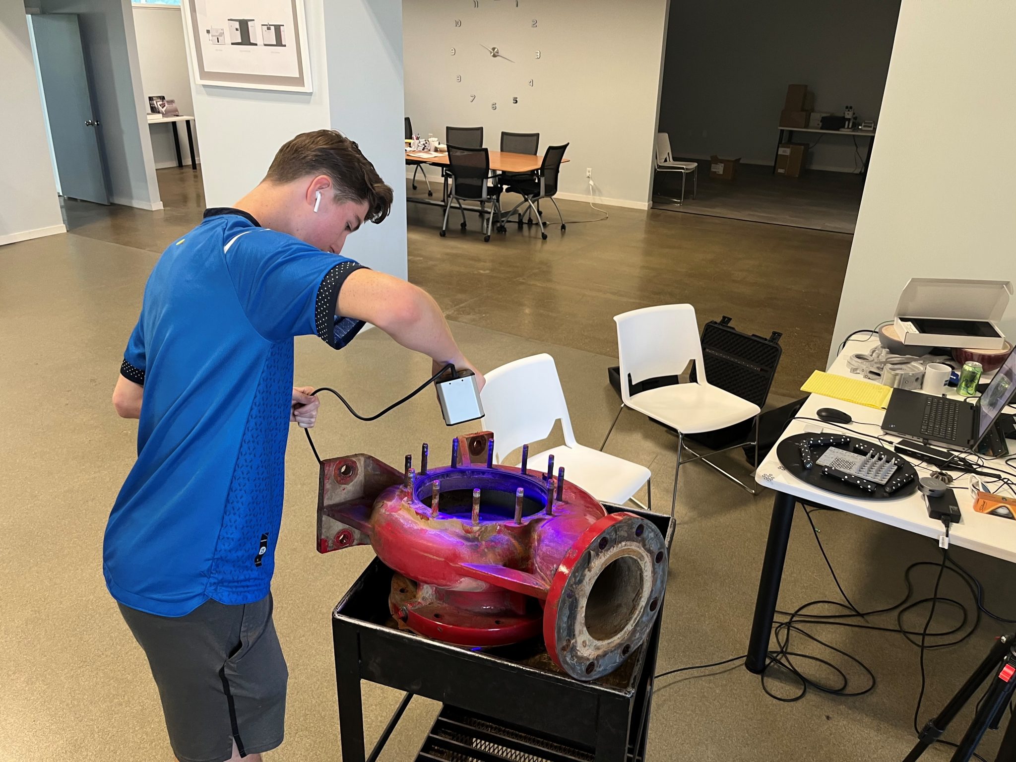 #HandsOnMetrology | 3D scanning water pumps for MRO